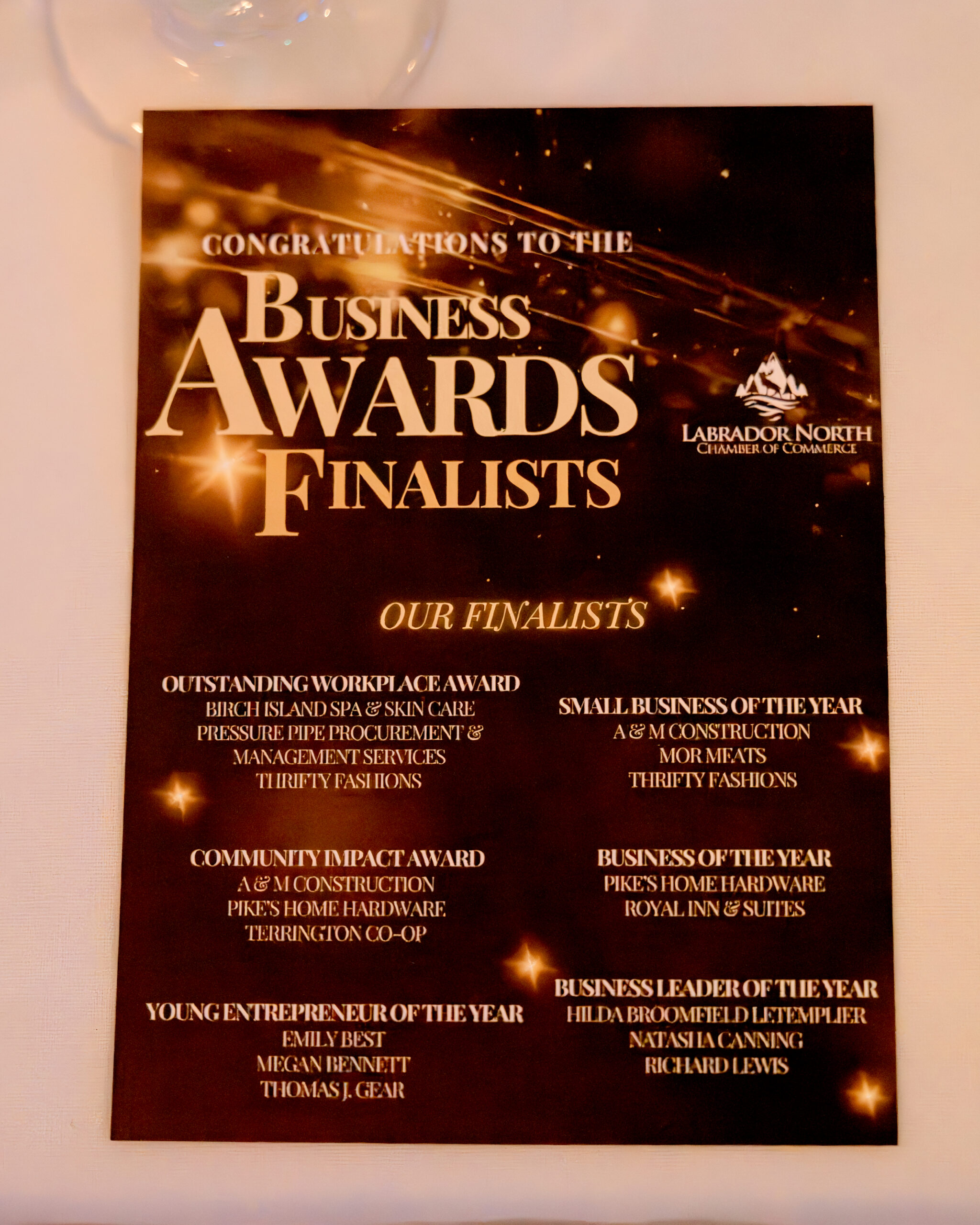 LNCC Business Awards - Labrador North Chamber of Commerce